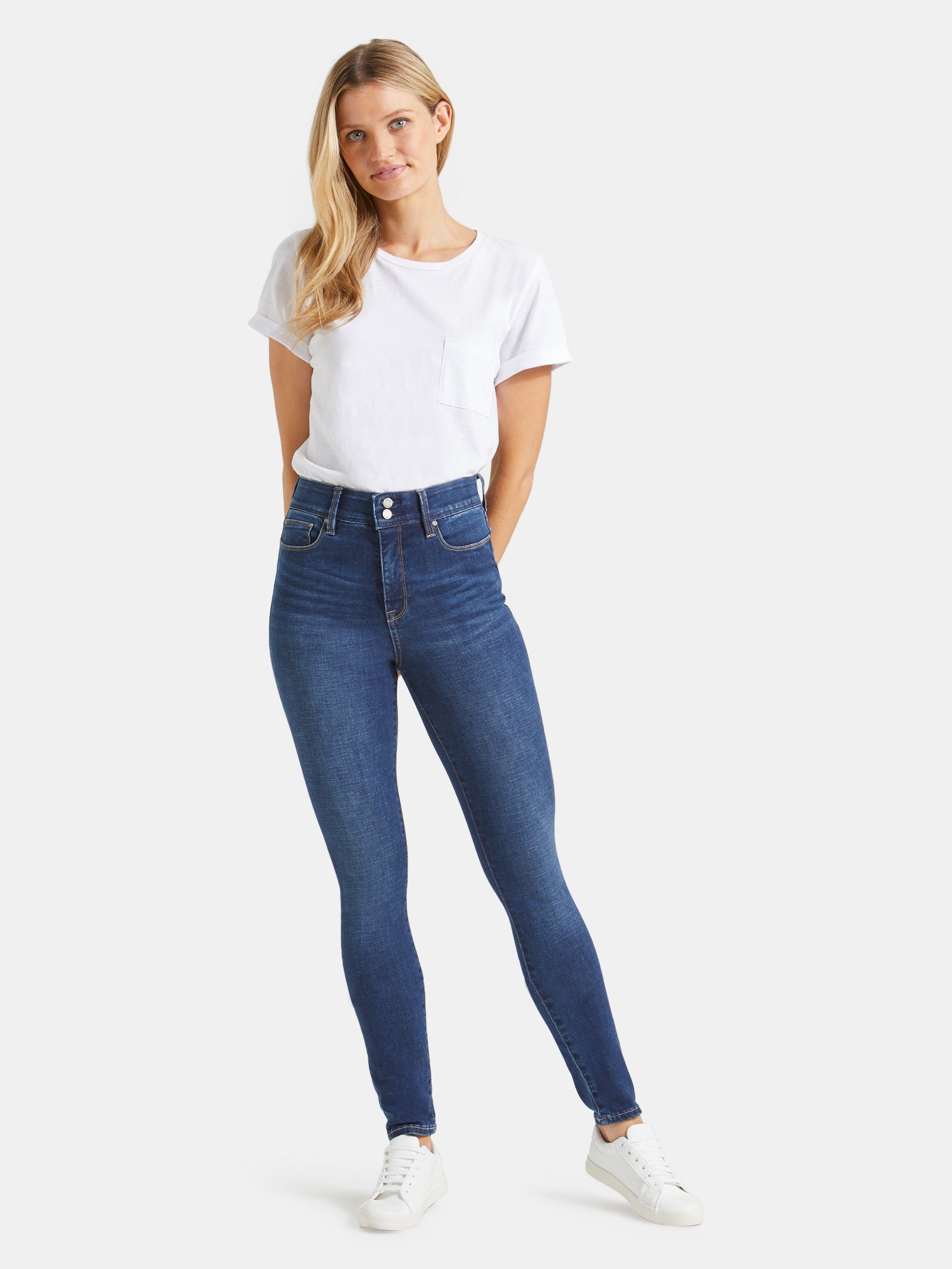 Tummy Trimmer Skinny Jeans WLC-08548-01R – Jeanswest