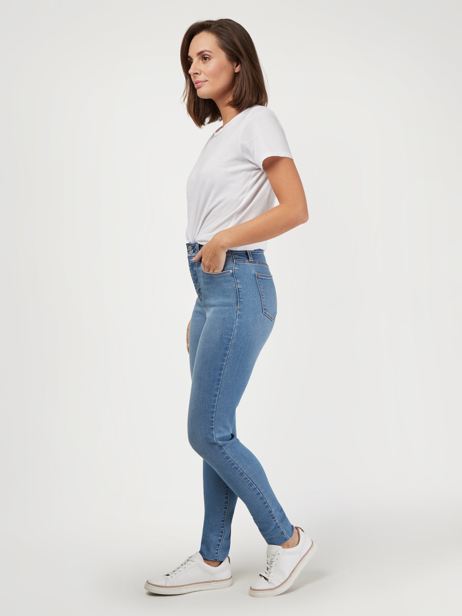 Tummy Trimmer Skinny Jeans WLC-13376-01R – Jeanswest