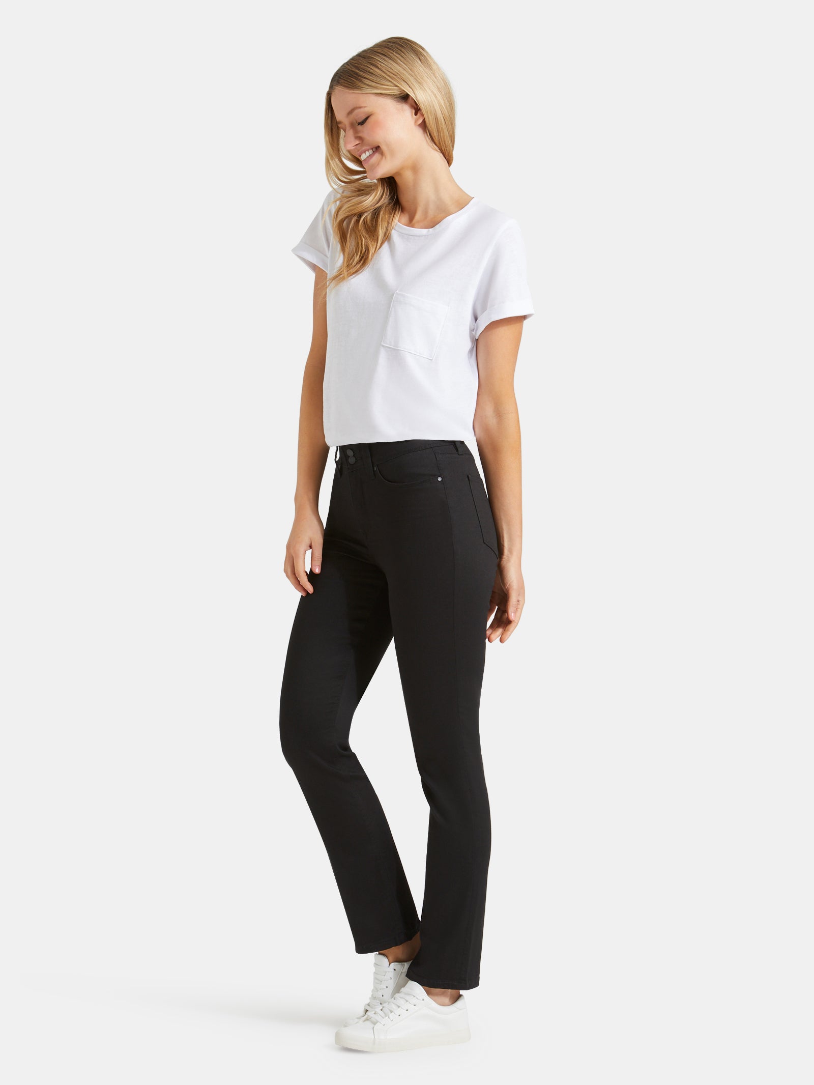Tummy Trimmer Straight Jeans WLC-99931-01R – Jeanswest